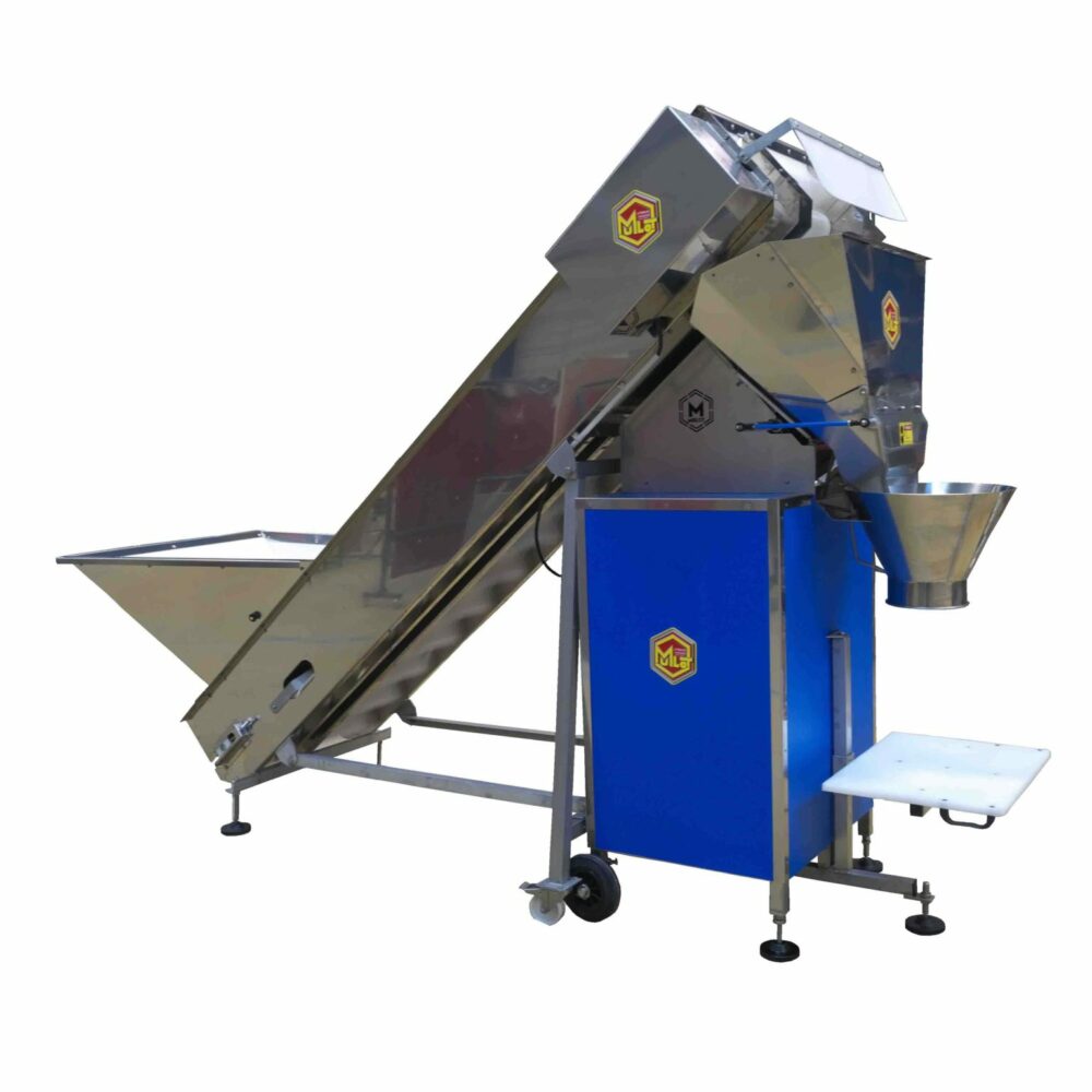 Peseuse ensacheuse grande largeur - Fruits et légumes - Mulot Agro