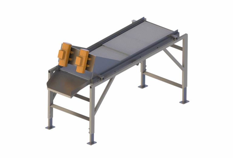 Table de tri vibrante - Raisin carottes frites - Mulot Agro