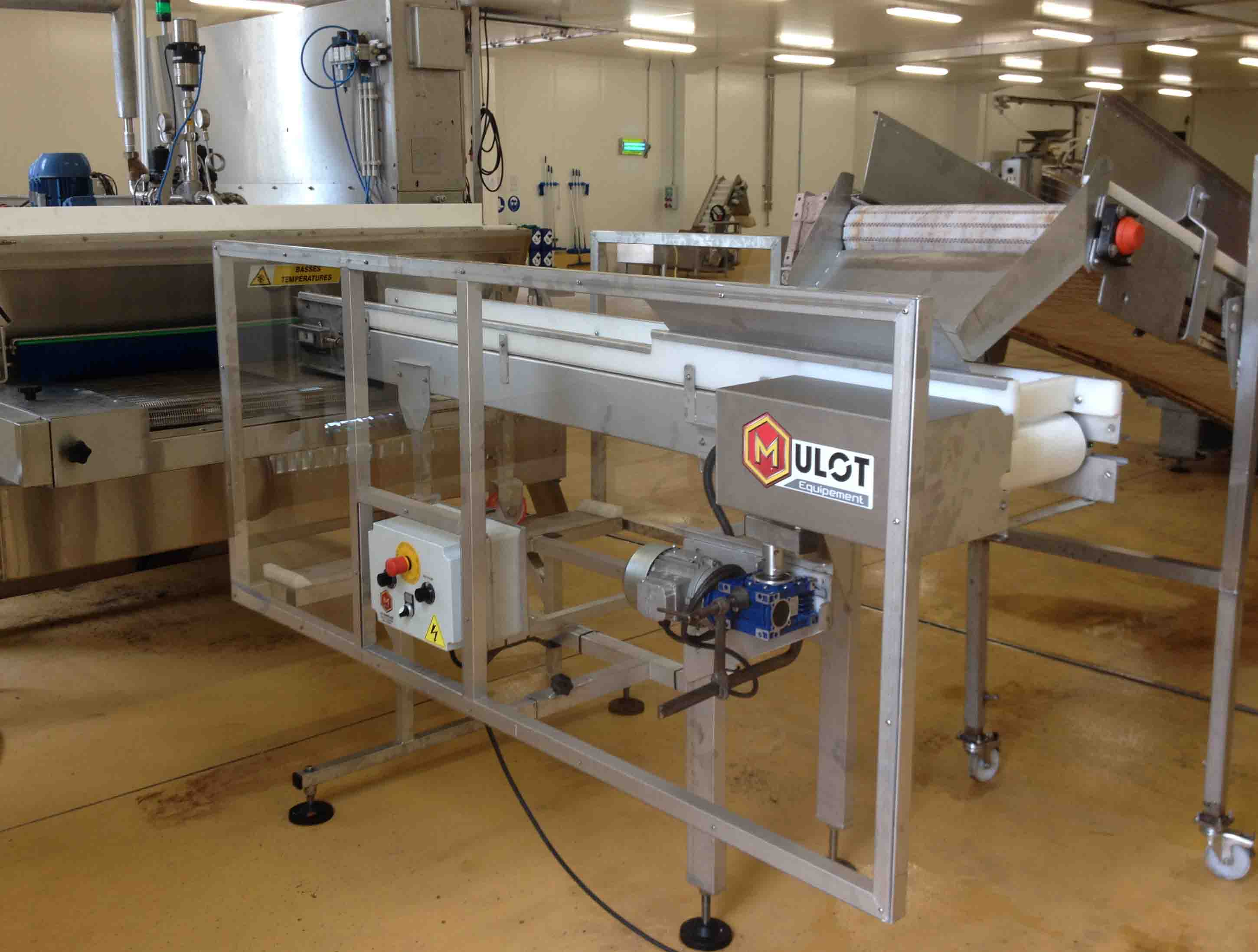 Tapis convoyeur- Convoyeur à bande - Mulot Agro