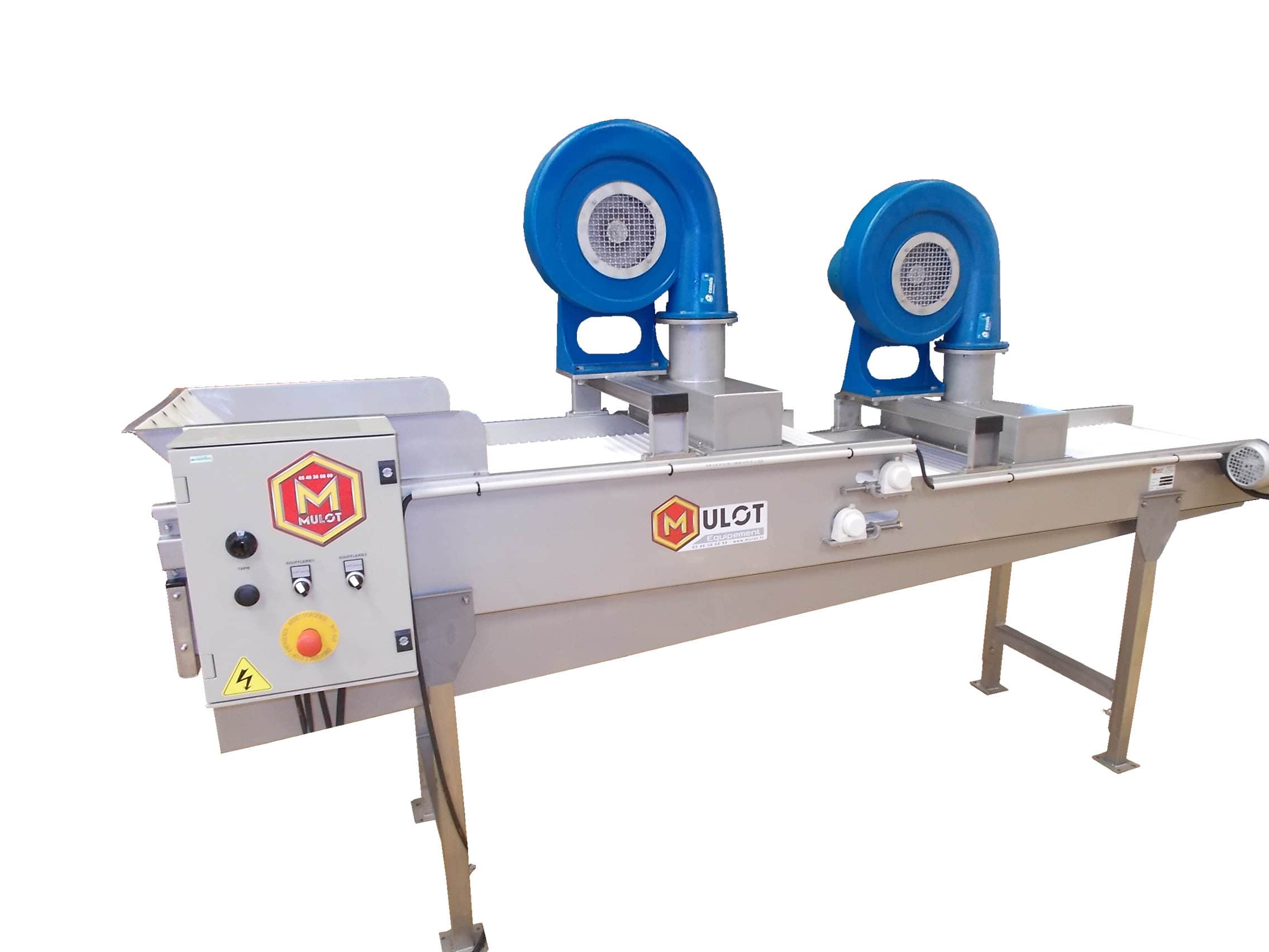 Tunnel d'égouttage pour châtaignes - matériel châtaignes - Mulot Agro