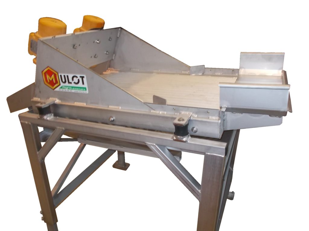 Calibreuse trieuse carottes - matériel pour carottes - Mulot Agro