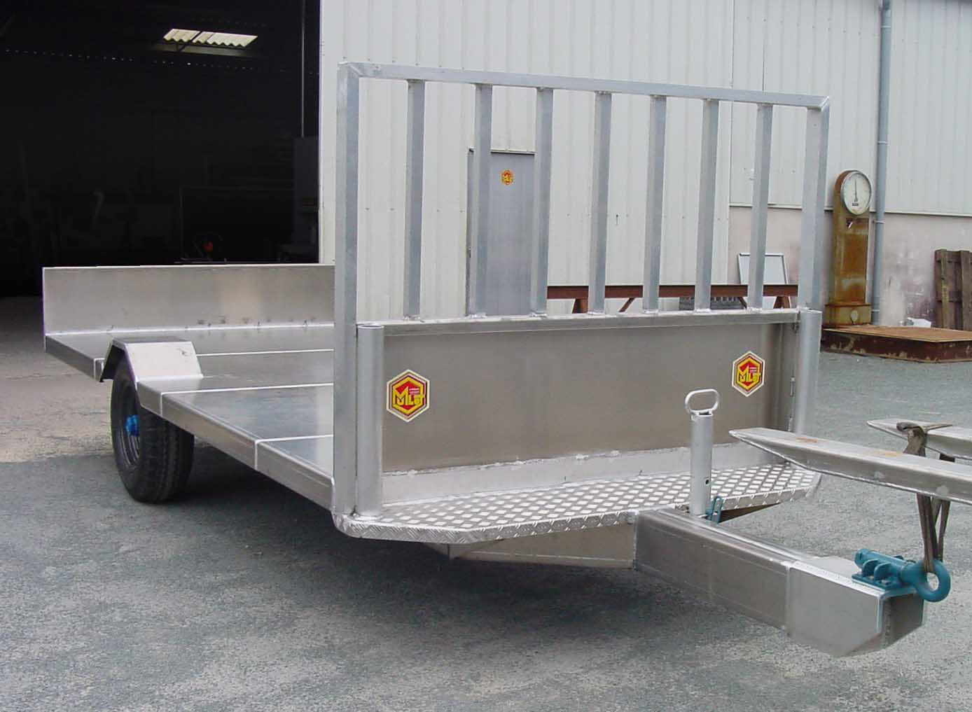 Remorque plateau agricole - Mulot Agroalimentaire